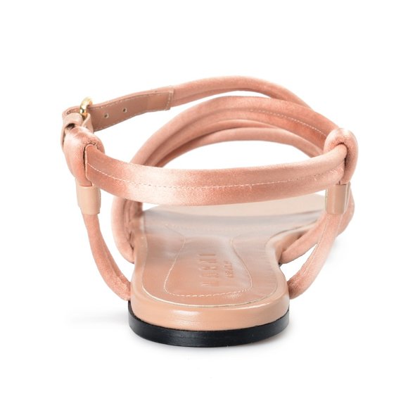 Marni | Shoes | Marni Womens Pink Strappy Satin Leather Sandals | Poshmark